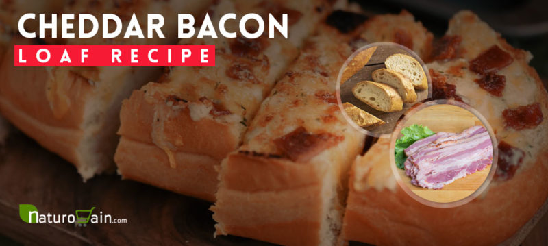 Loaded and Cheesy Cheddar Bacon Loaf Recipe