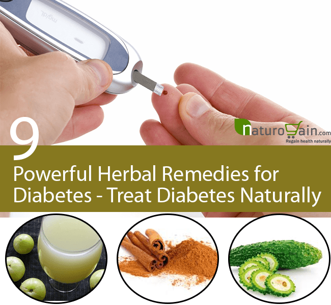 9 Powerful Herbal Remedies for Diabetes - Treat Diabetes Naturally