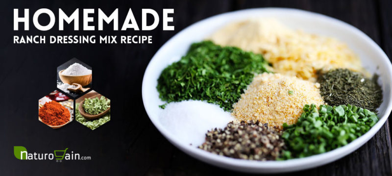 Quick and Easy Homemade Ranch Dressing Mix Recipe