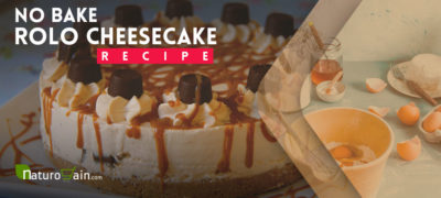 Fluffy and Amazing No Bake Rolo Cheesecake Recipe