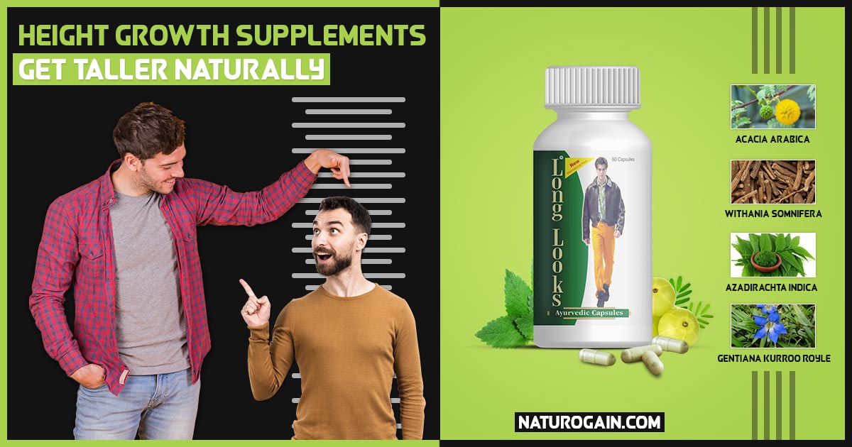 Height Growth Supplements, Best Natural Grow Taller Pills