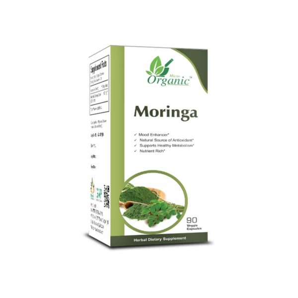 Moringa Oleifera Capsules Leaf Extract Pills, Improve Memory, Immunity